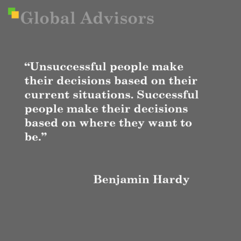 Quote: Benjamin Hardy - Global Advisors | Quantified Strategy Consulting